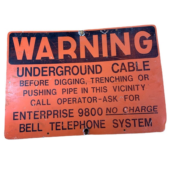 Bell Telephone Sign - Etsy