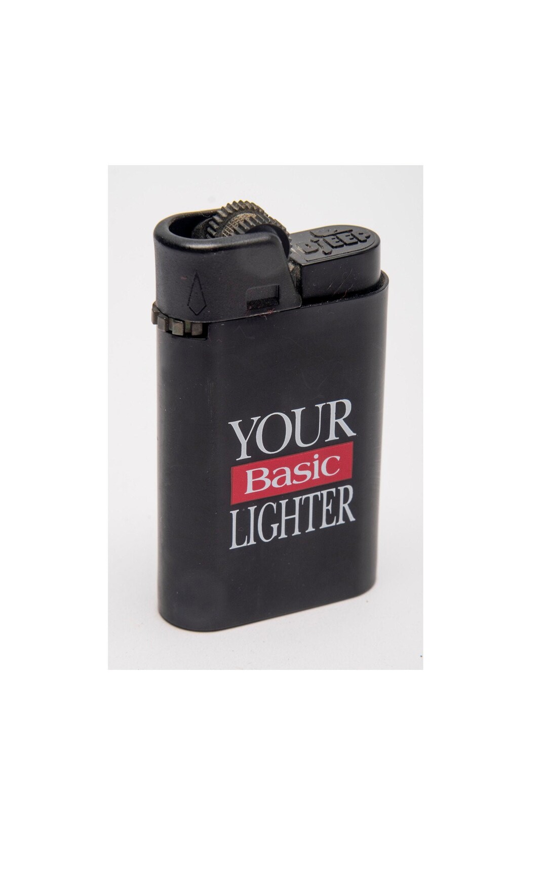 Vintage Advertising YOUR BASIC Lighter DJEEP Black Plastic Butane ...