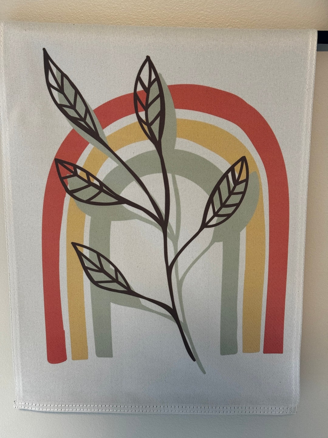 Rainbow Plant Lawn Flag - Etsy