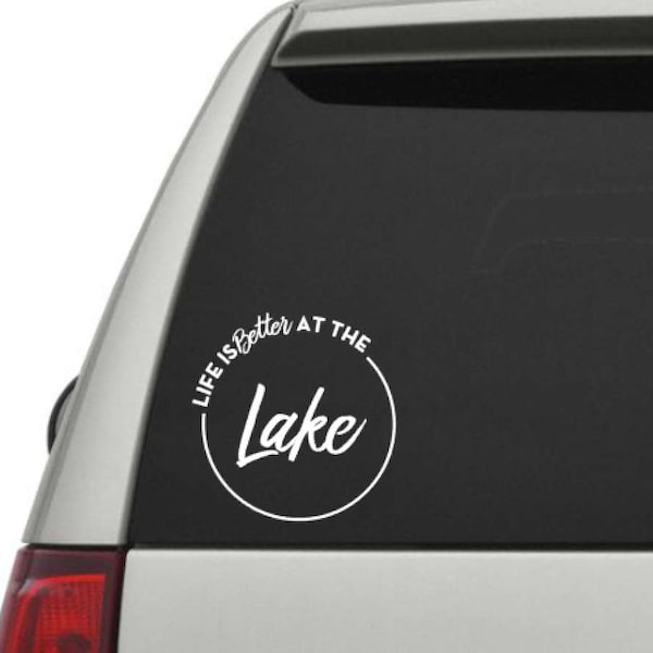 Lake Life Decal - Etsy