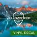 Yellowstone National Park Badge Decal Choose Your Size and Color - Etsy