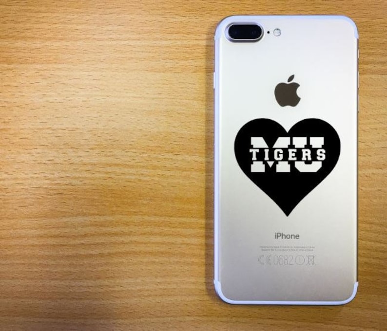 Heart MU Tigers Vinyl Decal Phone Decal Laptop Decal Car | Etsy
