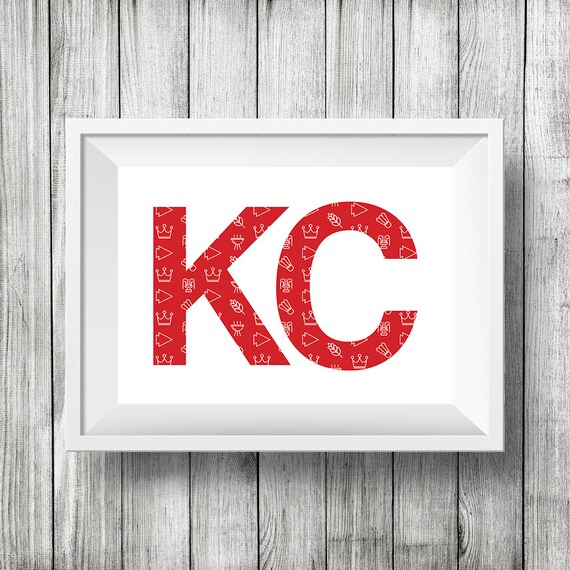 Kansas City Life Red Digital Download 8x10 | Etsy