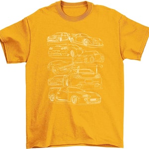 Racecar Legends Wire T-shirt | Racing Car Short Sleeve Shirts Gift for ...