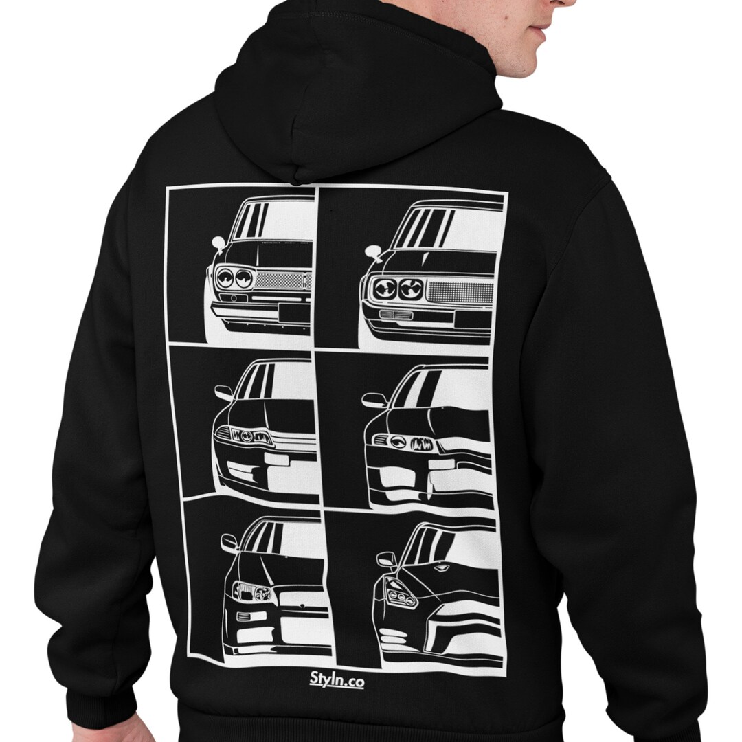 NISSAN GTR GENERATION Hoodie - Etsy