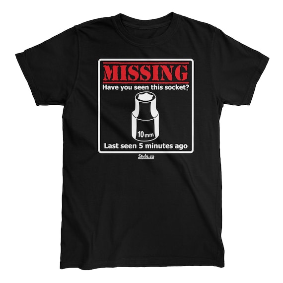 MISSING 10MM SOCKET T-shirt - Etsy