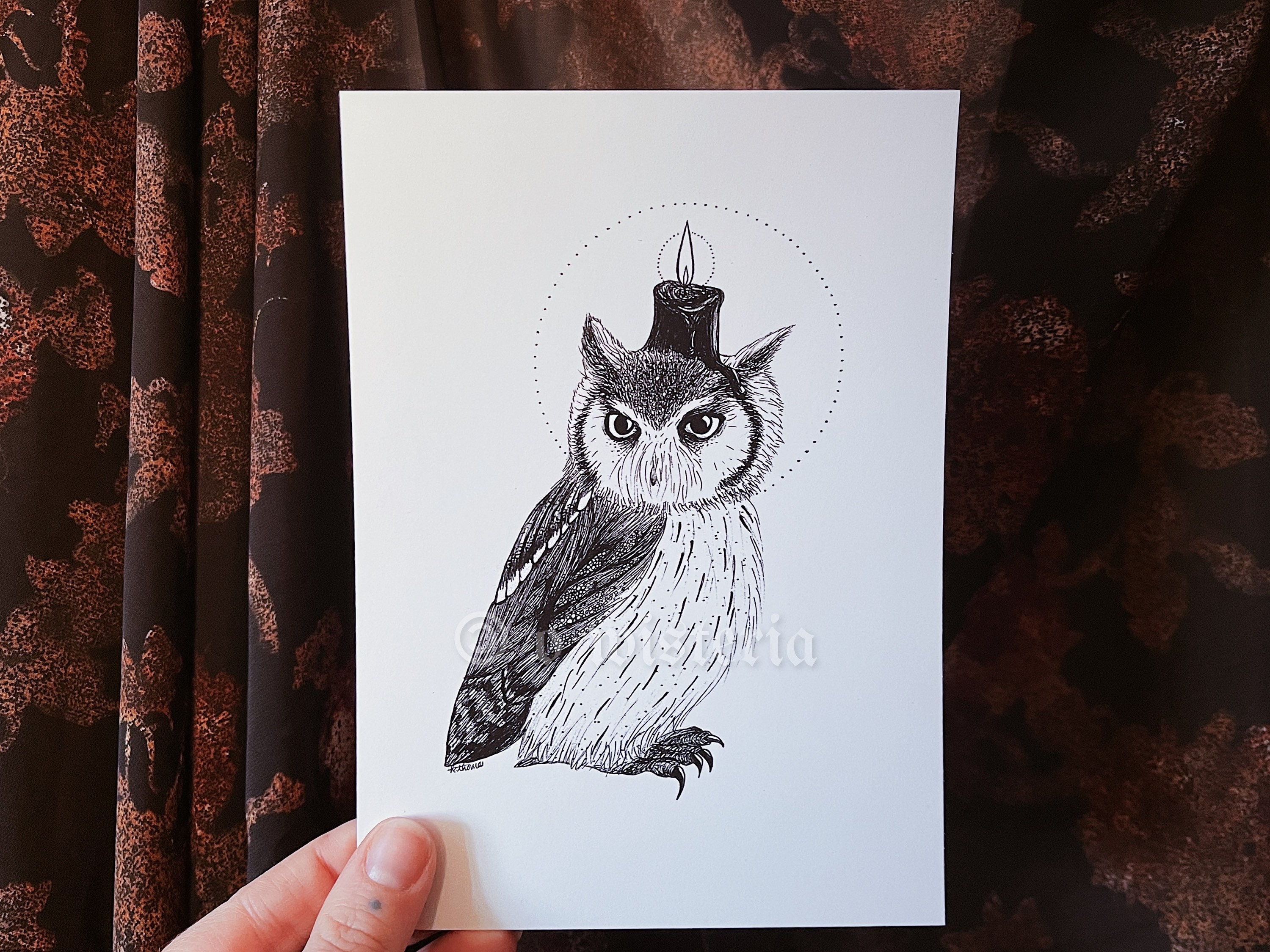 Drawing & Illustration Art & Collectibles Pen & Ink magical original ...