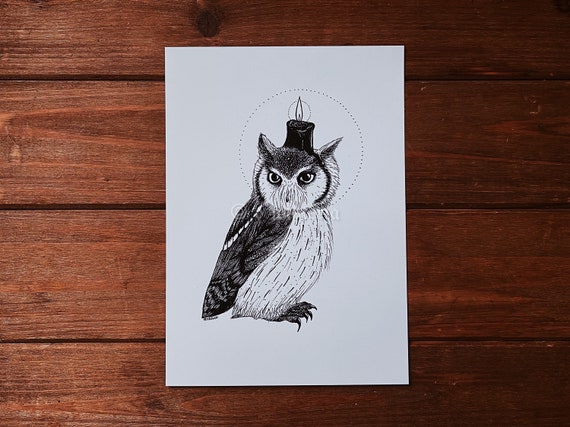 Drawing & Illustration Art & Collectibles Pen & Ink magical original ...