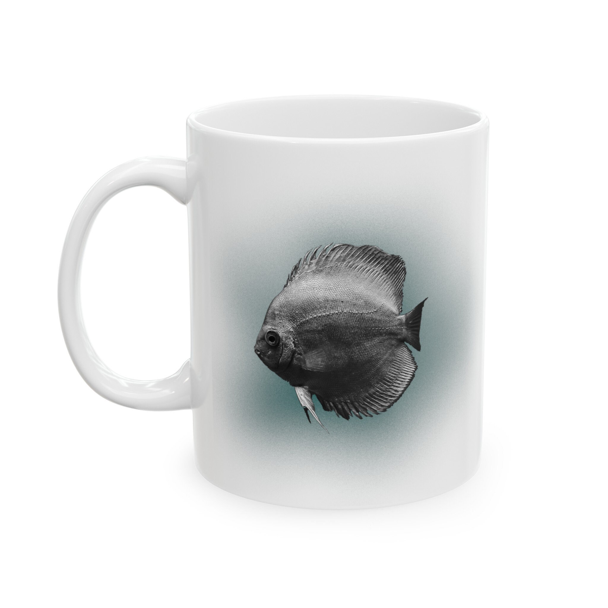 Island Life Blue Discus Fish Mug, Fisherman Gift, Ocean Vibe, Sea Life ...