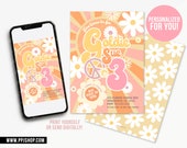 Weather Birthday Invitation | Sun Forecast Birthday Invite Boy or Girl ...