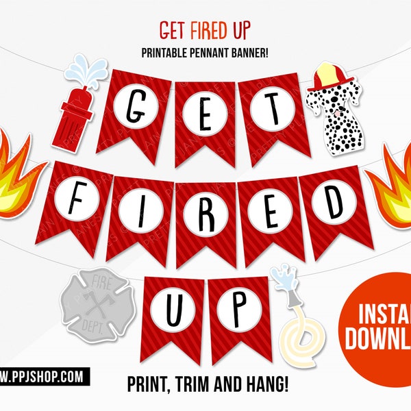 Firetruck Decor - Etsy