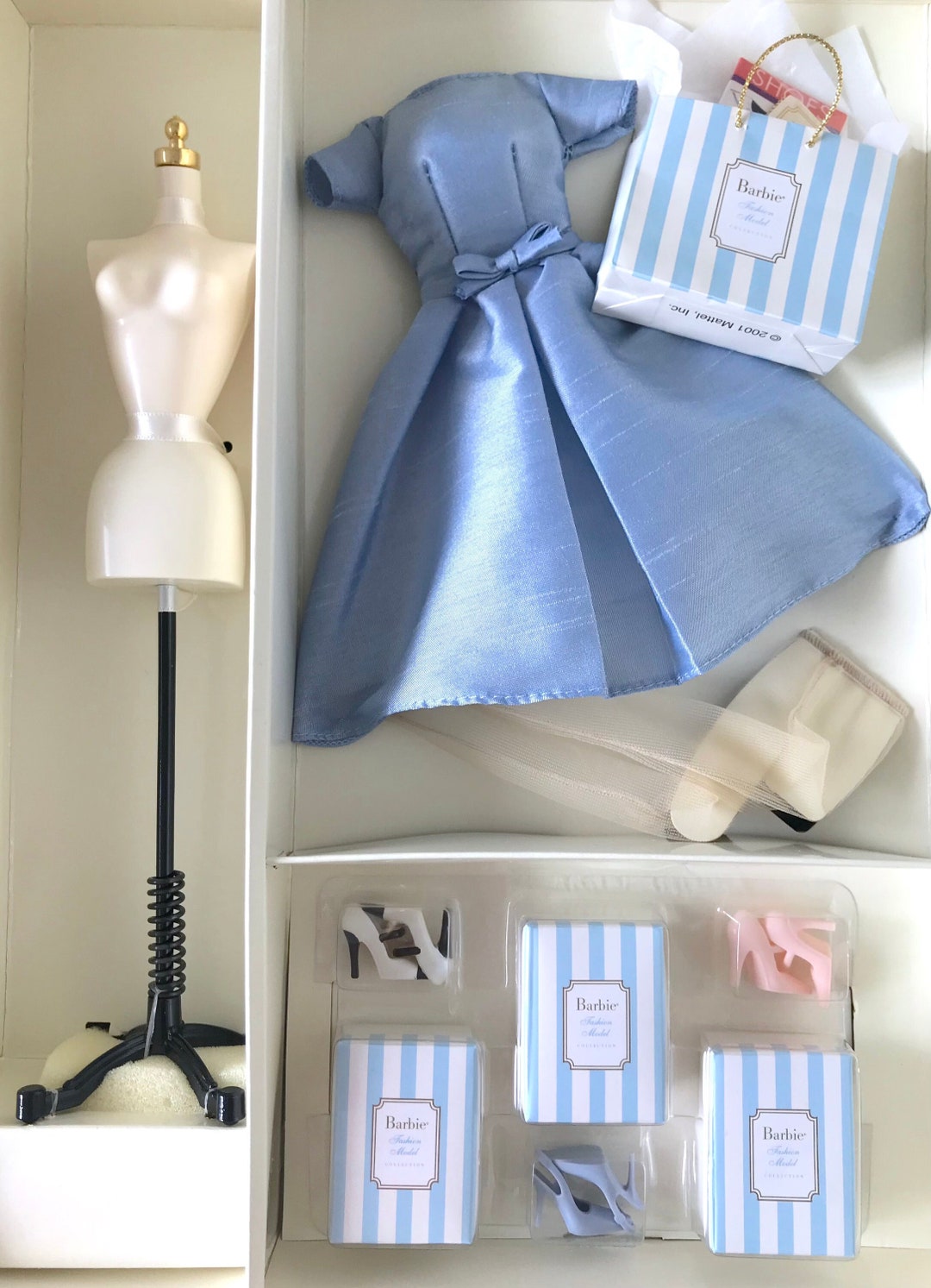 Fashion Accessory Pack Silkstone Barbie 2002 Limited Edition Mattel ...