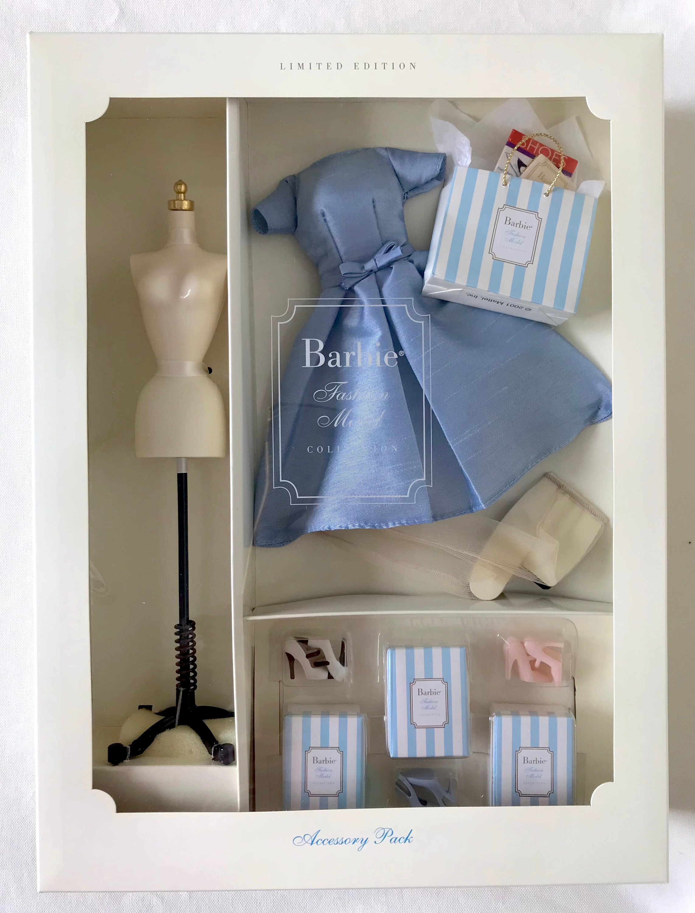 Fashion Accessory Pack Silkstone Barbie 2002 Limited Edition Mattel ...