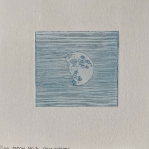 Moon Number 2 - Etsy