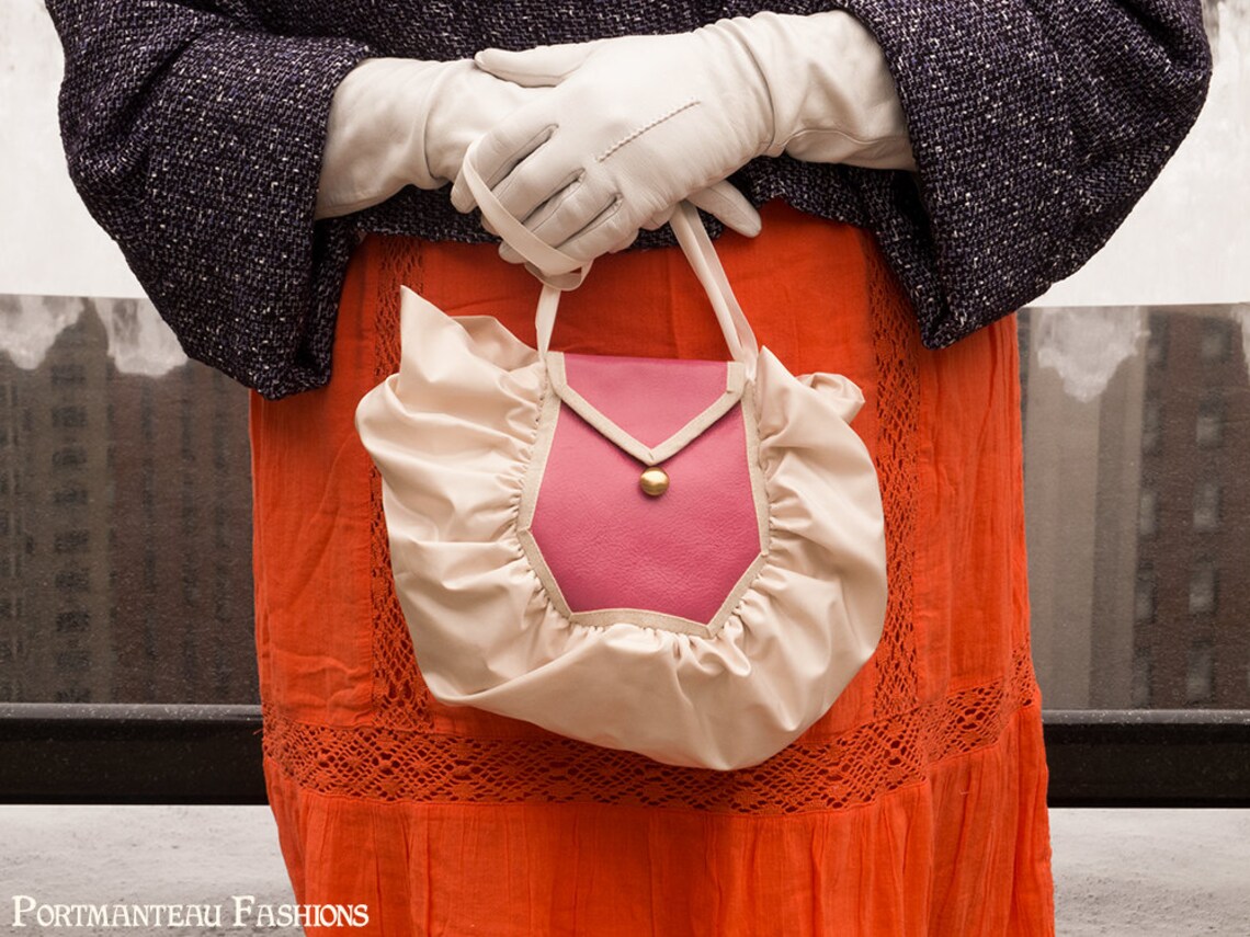 LETA, an Early Victorian Purse E-pattern - Etsy