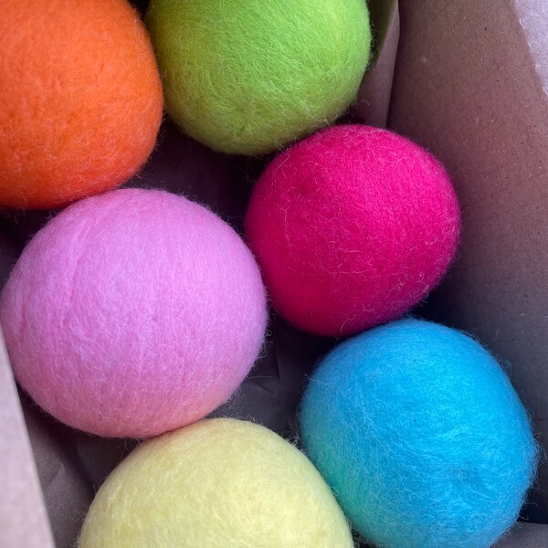 Wool Balls - Etsy