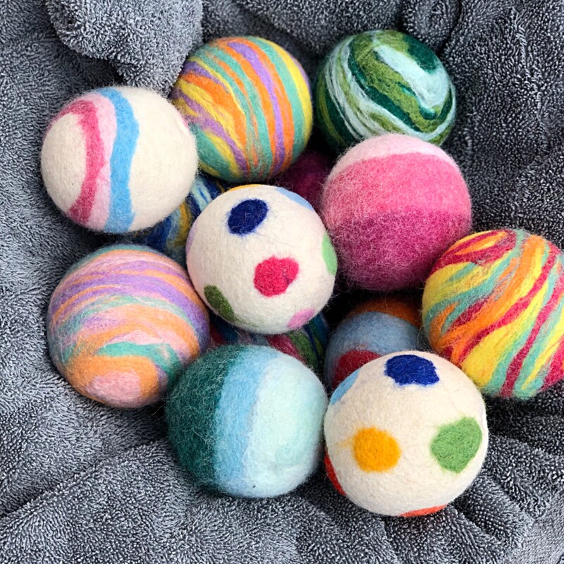 Wool Balls - Etsy
