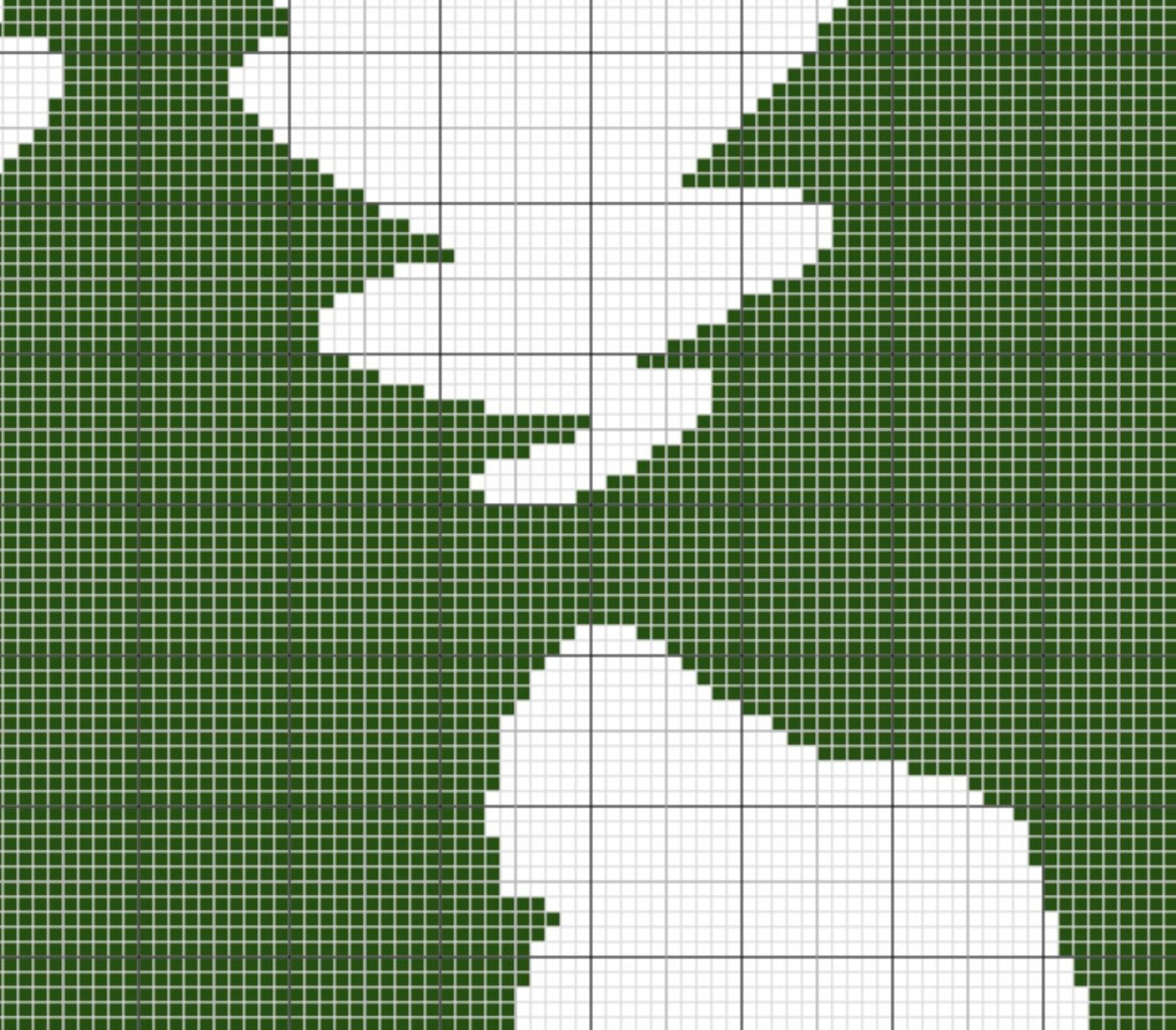 Bigfoot Crochet Graph, Bigfoot Crochet, Crochet Graph Bigfoot, Crochet ...