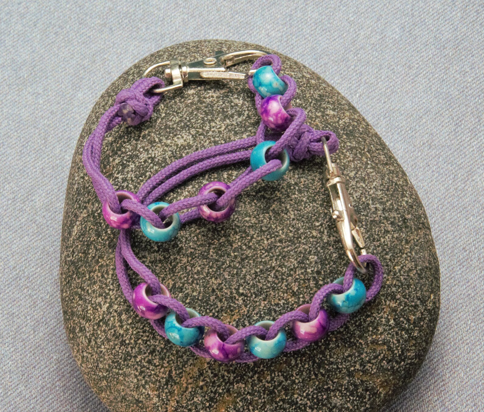 Purple Beaded Fidget Jewelry Sensory Fidget Bracelet Anxiety - Etsy