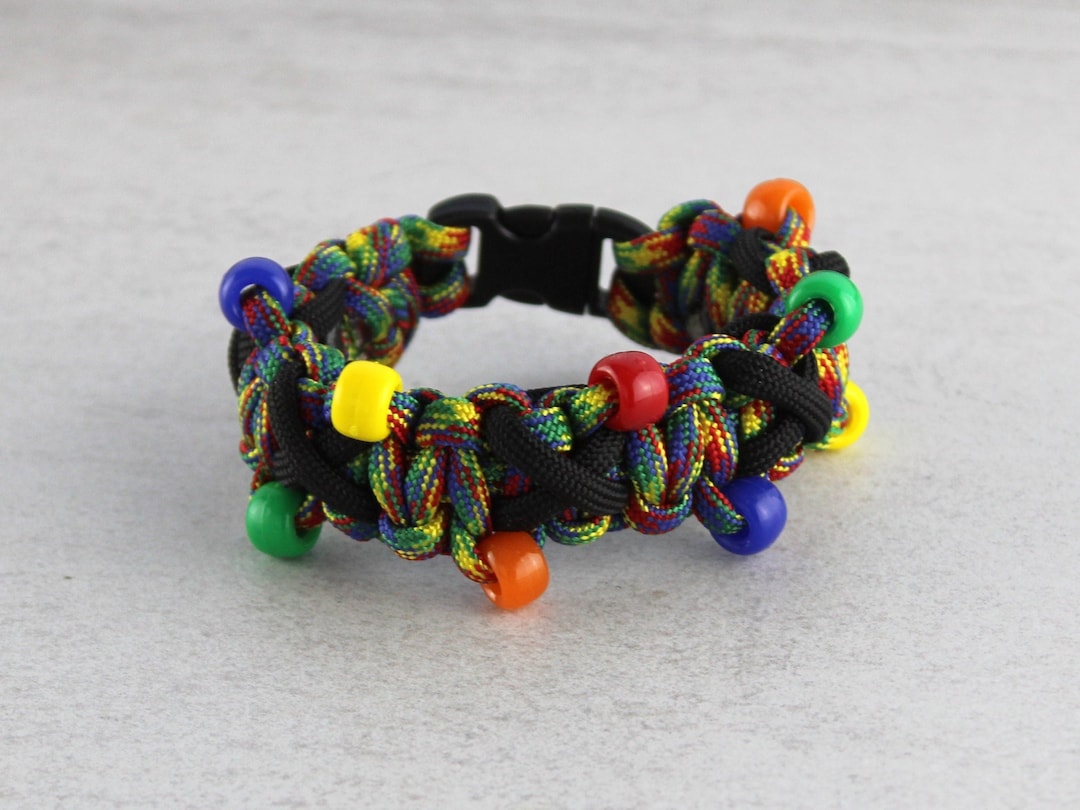 Rainbow Sensory Fidget Bracelet for Kids, Fidget Bracelet for Boys ...