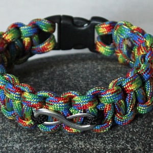 Infinity Symbol Autism Acceptance Bracelet, Infinity Jewelry, Autism ...