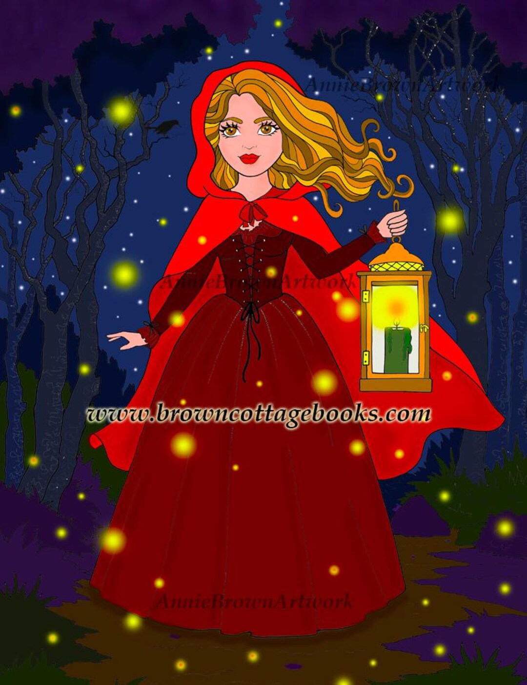 Lantern Maiden Cutie Coloring Page Instant Download Printable File Line ...