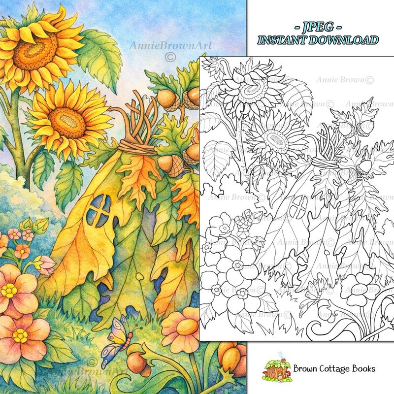 Sunflower Fairy House - Etsy