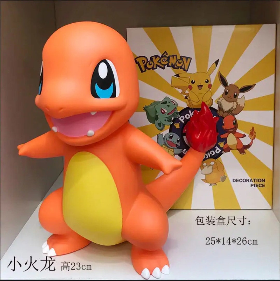 Charmander Action Figure Pokemon Cosplay Decor Prop Replica 23cm - Etsy