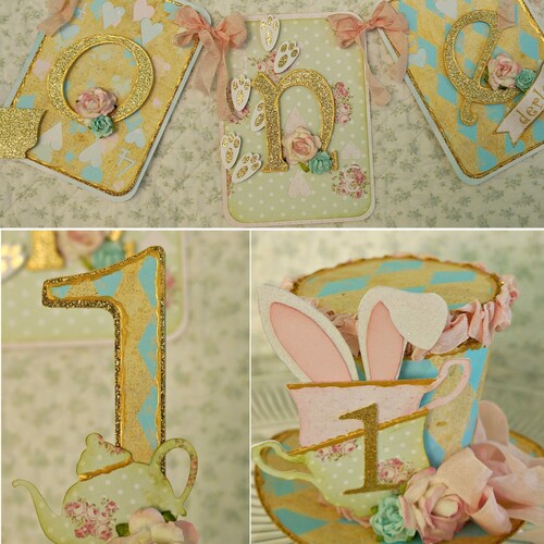 Alice in Wonderland Signs Table Signs Party Decorations in a | Etsy