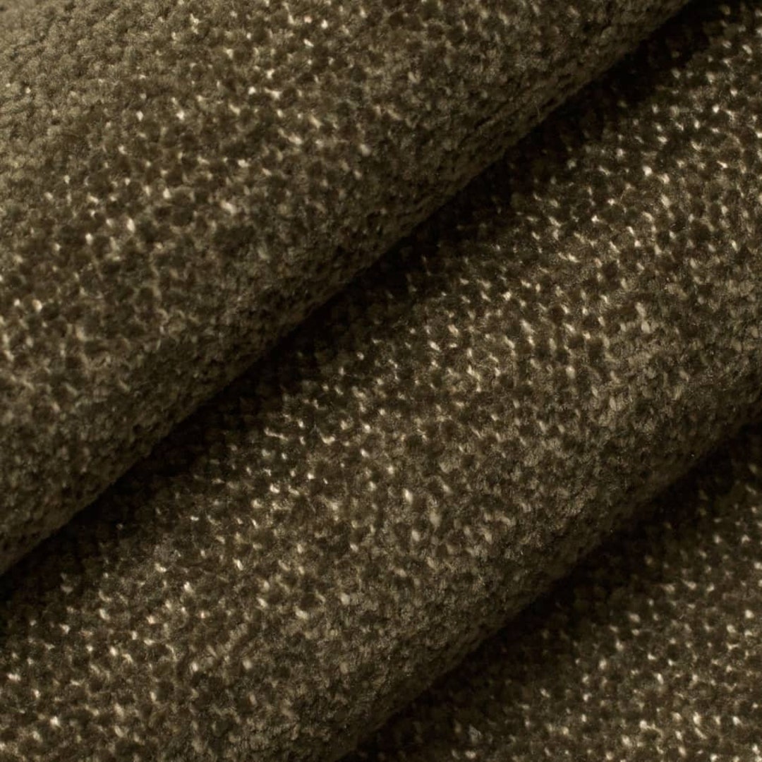 Green Chenille Textured Upholstery Fabric by the Yard - SKU: Rosie ...