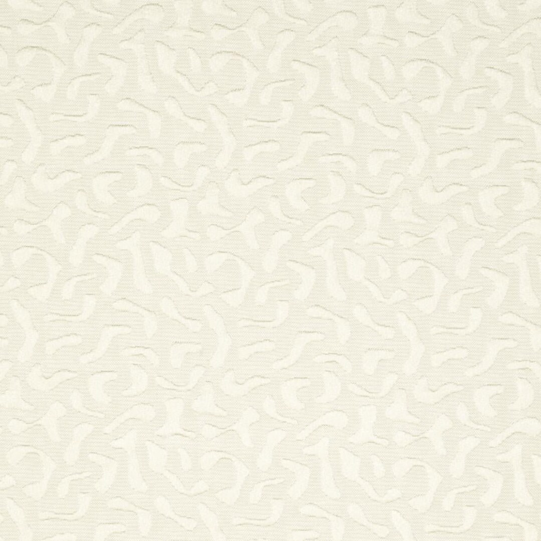 White Abstract Woven Pattern Upholstery Fabric by the Yard - SKU ...