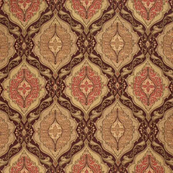 Purple Damask Upholstery Fabric - Etsy