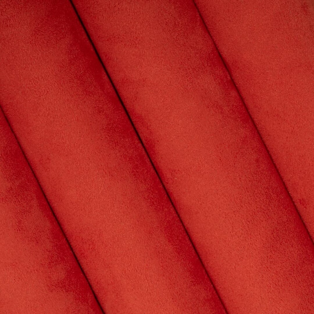 Red Microfiber Upholstery Fabric by the Yard - SKU: Camaro Scarlet - Etsy