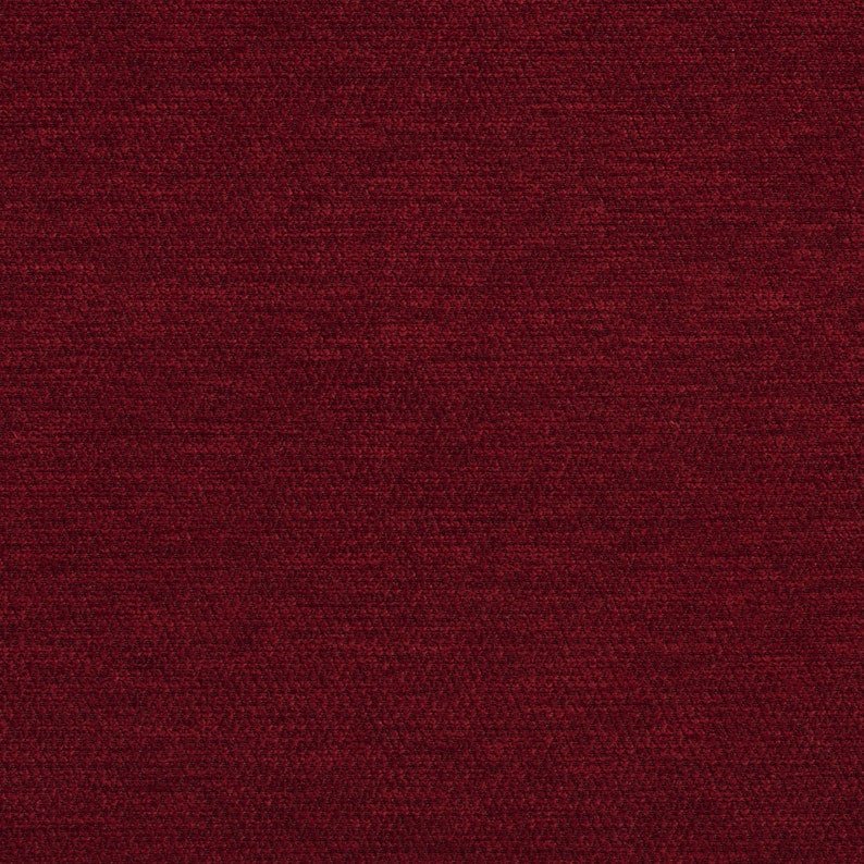 Sangria Red Woven Soft Crypton Home Upholstery Fabric by the | Etsy