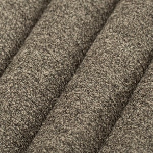 Grey Chenille Textured Upholstery Fabric by the Yard - SKU: Callow Ash ...