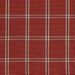 Red Plaid Linen Look Woven Pattern Upholstery Fabric by the Yard - SKU ...