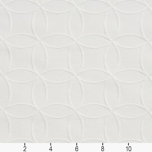 White Geometric Matelasse Woven Pattern Upholstery Fabric by the Yard ...