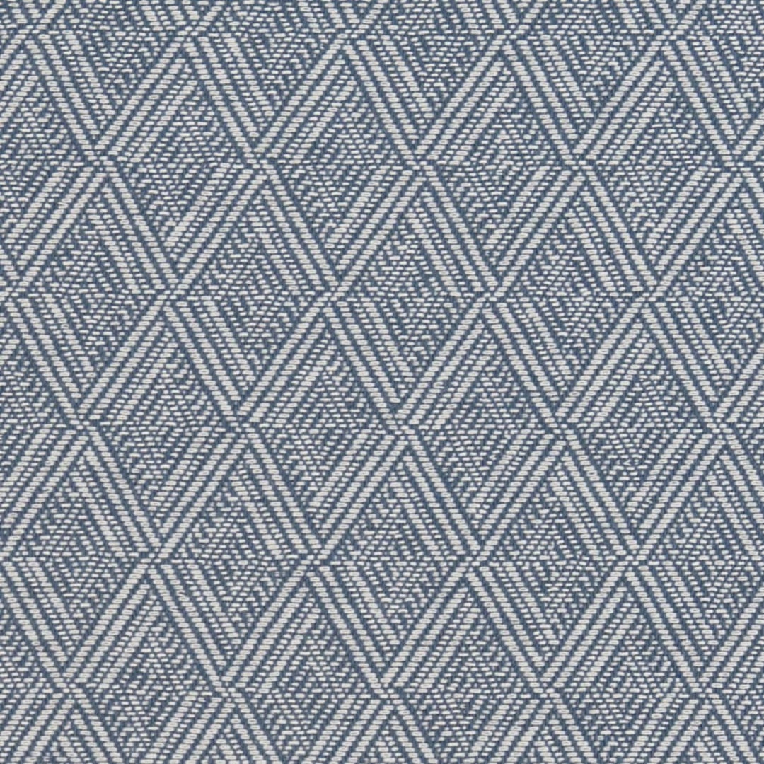 Blue Made in America Abstract Diamond Geometric Woven Pattern ...