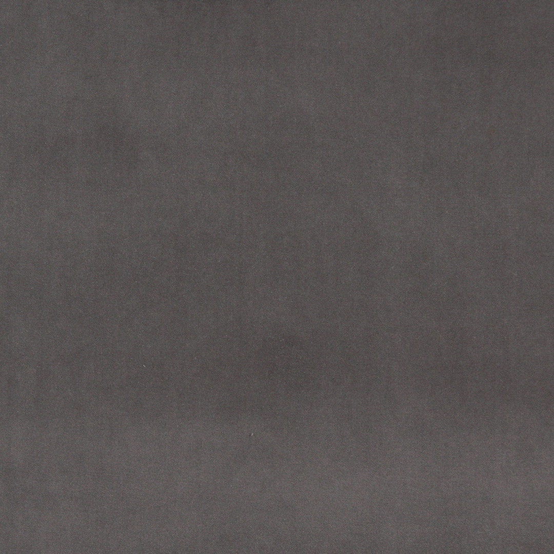 Grey Authentic Cotton Velvet Upholstery Fabric by the Yard Pattern ...