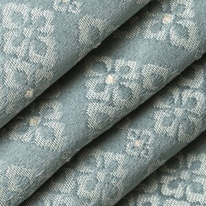 Blue Fade Resistant Diamond Woven Pattern Upholstery Fabric by the Yard ...