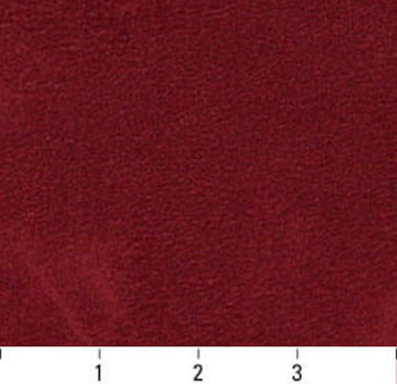 Burgundy Red Solid Microsuede Microfiber Upholstery Grade - Etsy