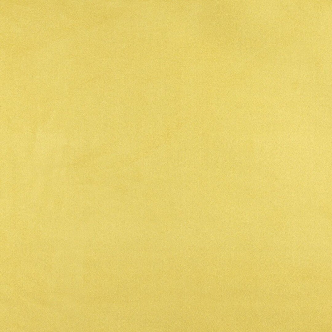 Yellow Solid Microsuede Microfiber Contemporary Upholstery Grade Fabric ...
