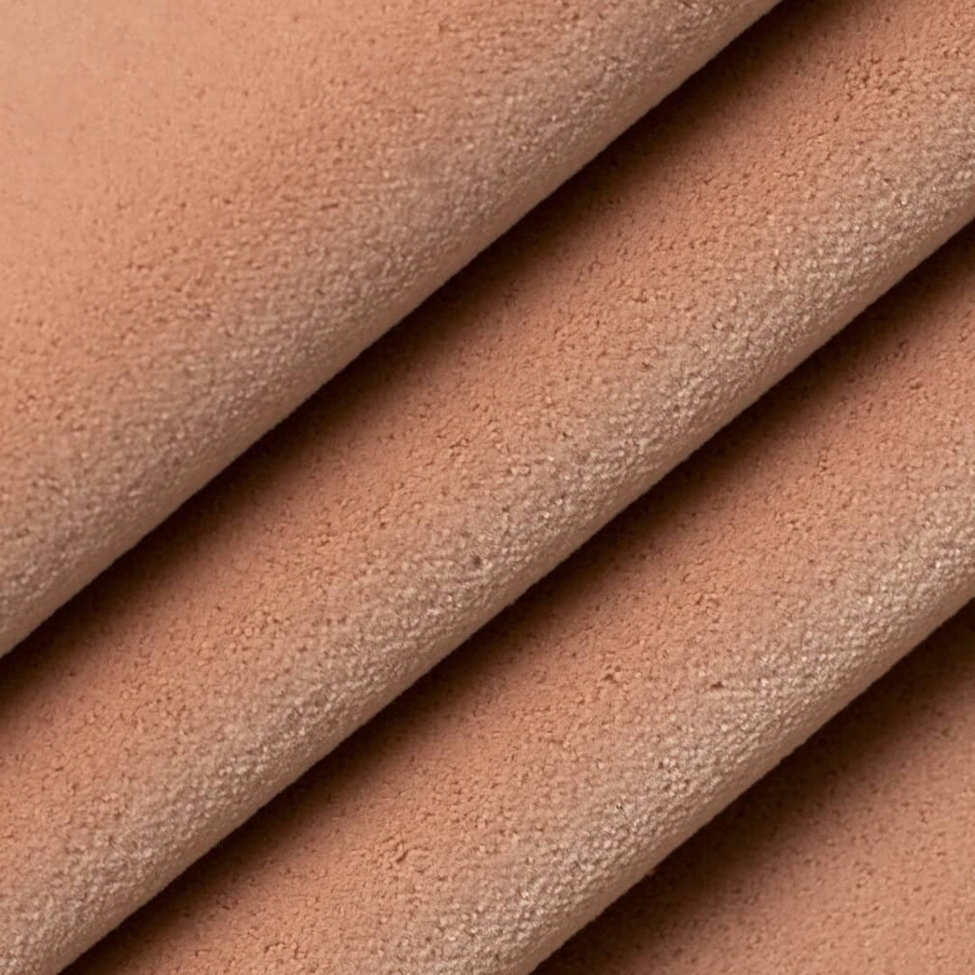 Pink Velvet Coral Velvet Upholstery Fabric by the Yard - SKU: Havana ...