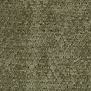 Green Diamond Small Scale Geometric Velvet Upholstery Fabric by the ...