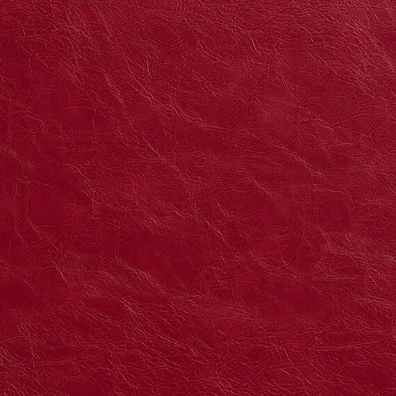 Red Distressed Leather Look Upholstery Grade Recycled Leather - Etsy ...