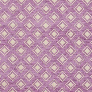 Purple Diamond Chenille Woven Pattern Upholstery Fabric by the Yard ...