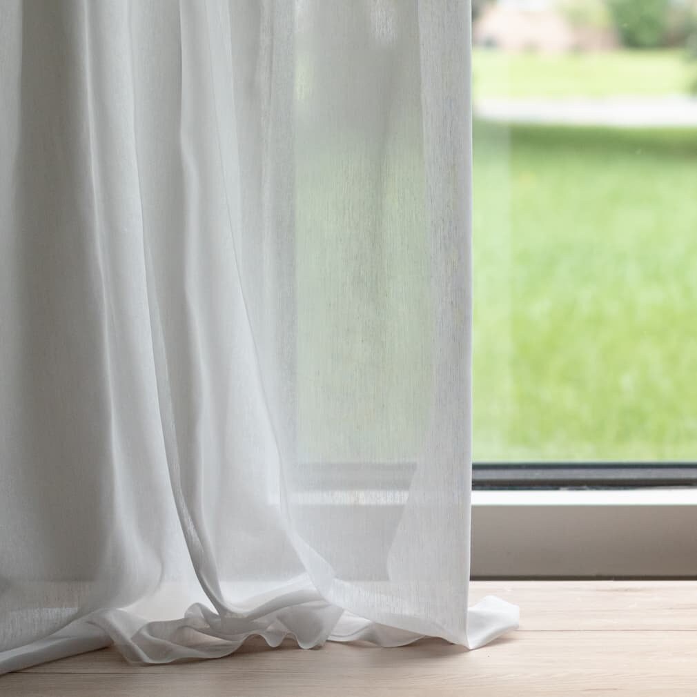 Grey Sheer Upholstery Fabric by the Yard - SKU: Jackson Clay - Etsy