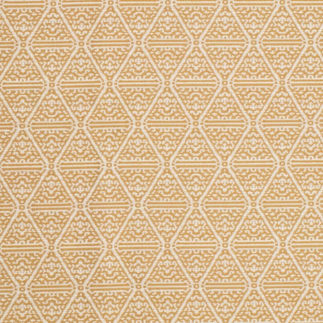 Yellow Fade Resistant Global Geometric Woven Pattern Upholstery Fabric ...