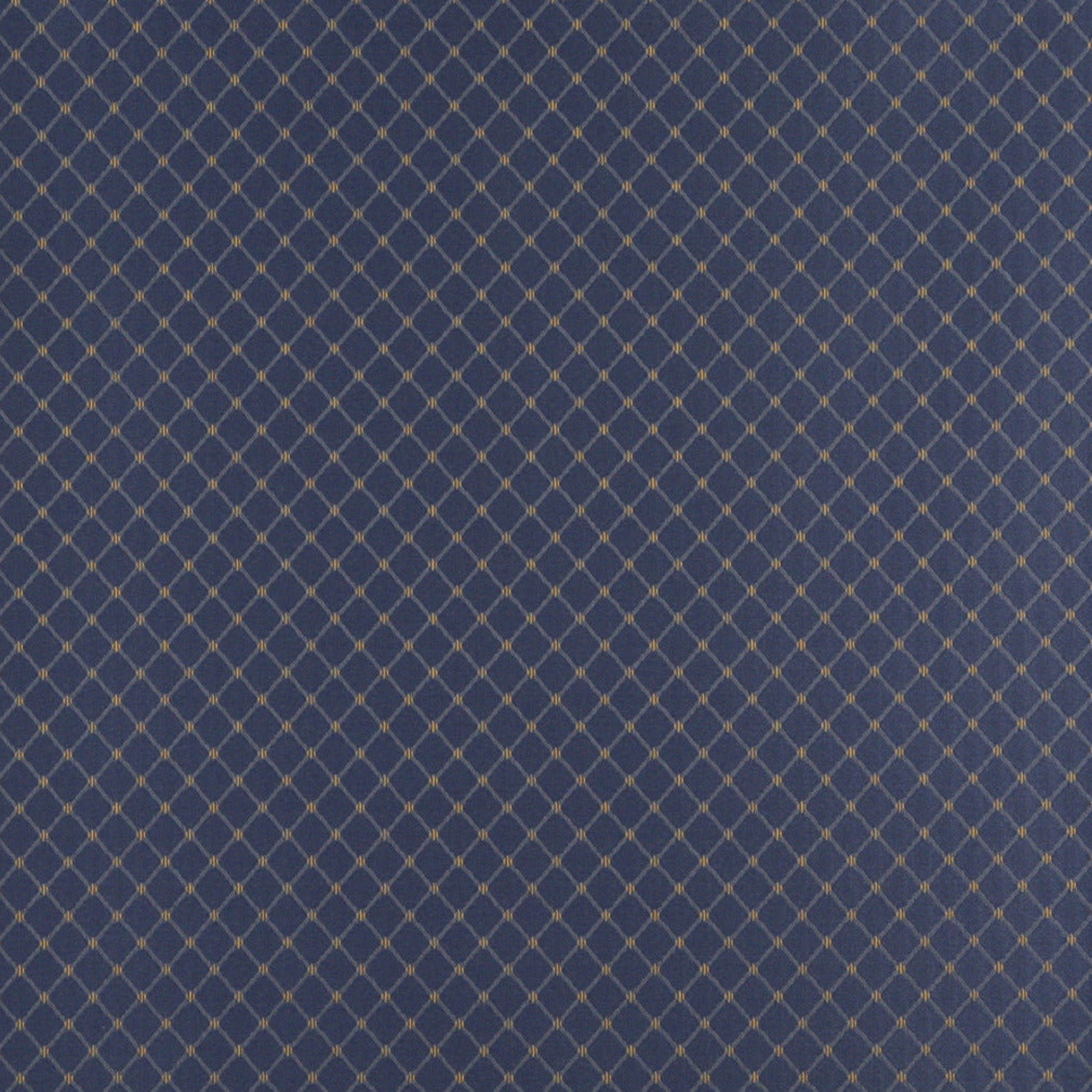 Blue Diamond Small Scale Woven Pattern Upholstery Fabric by the Yard ...