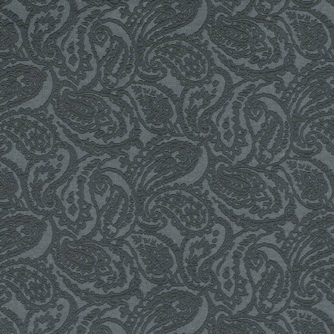 Blue Paisley Woven Pattern Upholstery Fabric by the Yard - SKU: Dover ...